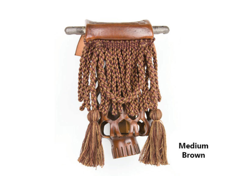 Fringe & Shield Leather Pool Table Pockets | Presidential Billiards